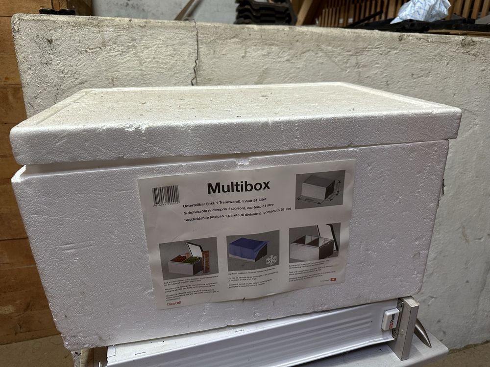 Styropor Box Multibox Kühl Thermo Camping Getränke Behälter (Gebraucht ...