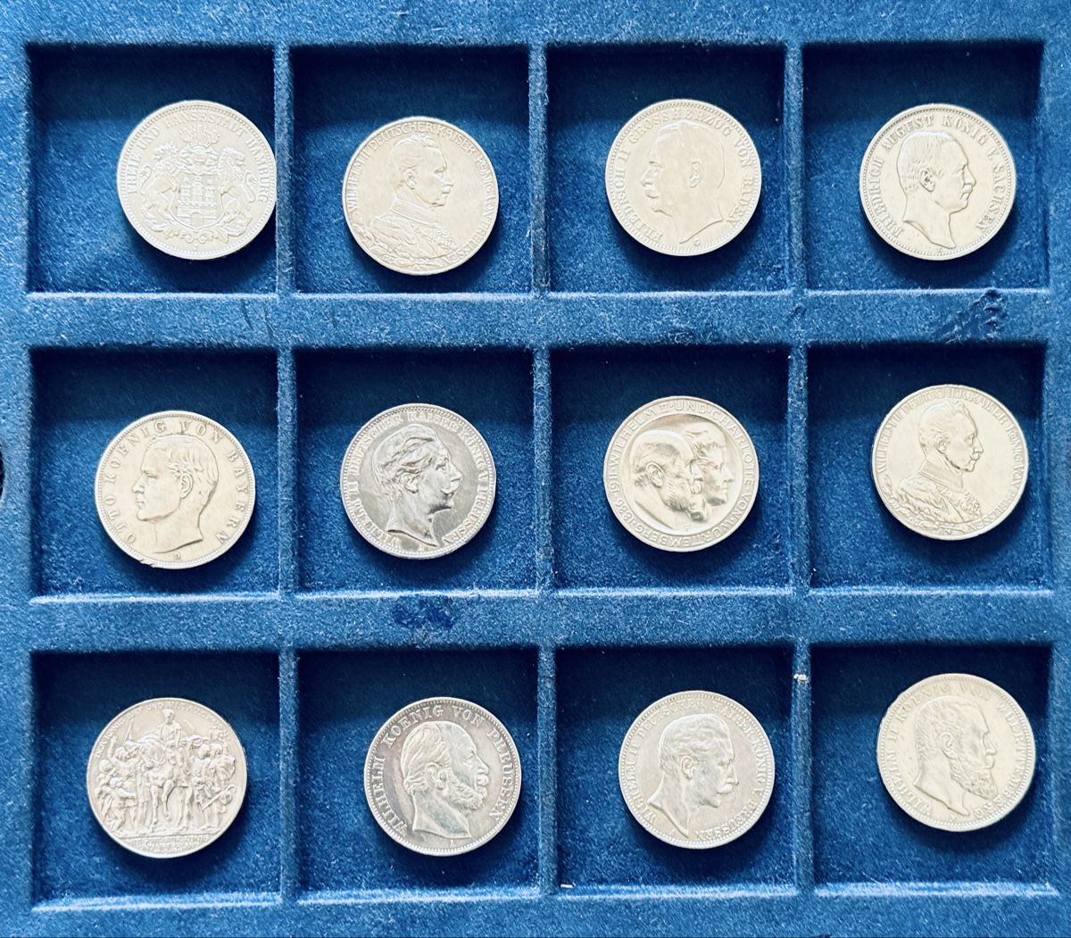 Münzsammlung Deutsches Reich, Silbermünzen 1871-1914 (Gebraucht) in ...