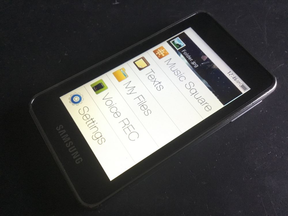 Samsung YP-R2 - sehr seltener MP3 + Videoplayer - 3“ Touch | Kaufen auf Ricardo