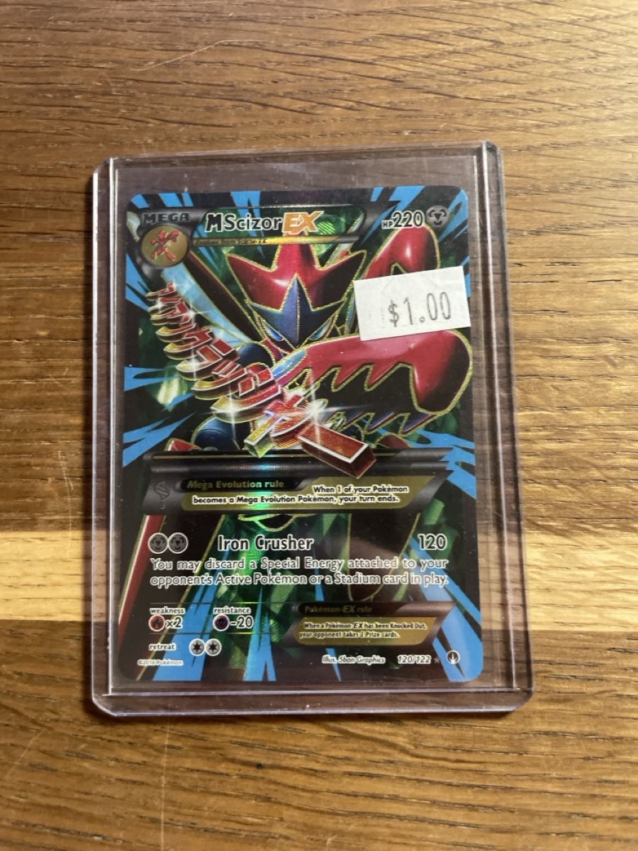 Rare MEGA Scizor EX Pokemon Card - Summer Trading! (Gebraucht) in ...