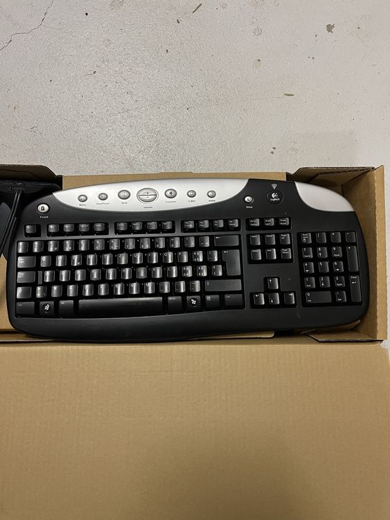Logitech Cordless Desktop Express Keyboard, Swiss Layout (Neu und ...