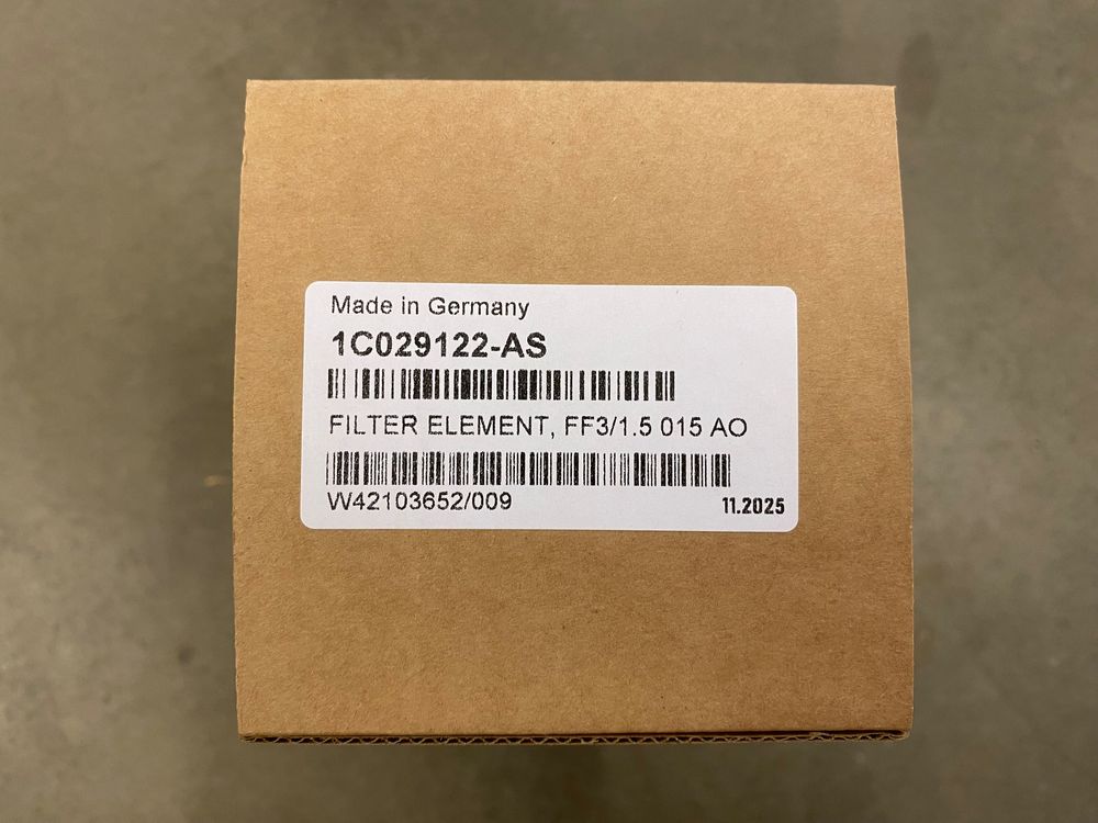 🔴 Filter PARKER PO15A0 Aerosole, Öl, Partikel /117B (Neu und ...