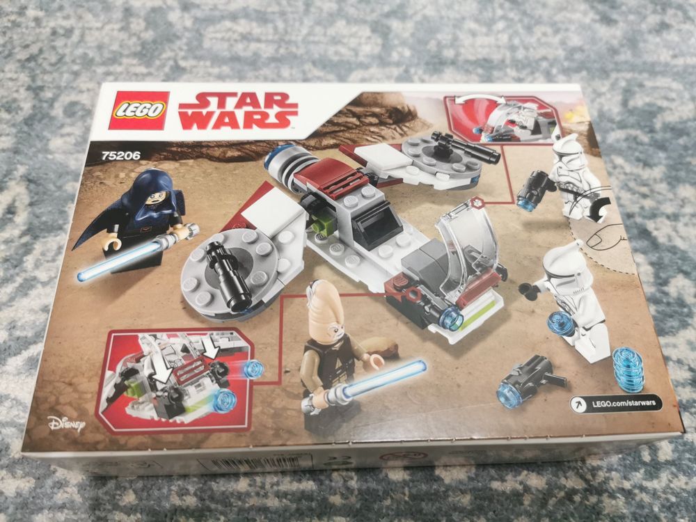 Lego Star Wars 75206 Jedi und Clone Troopers Battle Pack (Neu und ...