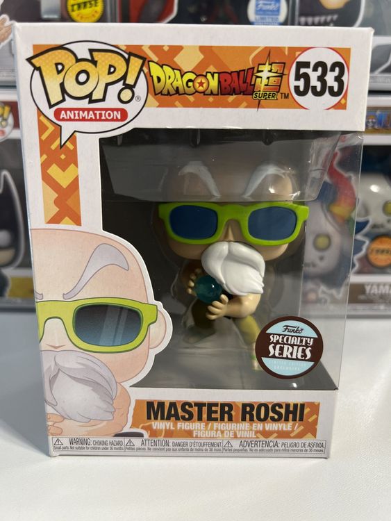 Funko POP! Dragon Ball Super Master Roshi (Max Power) (Neu und ...