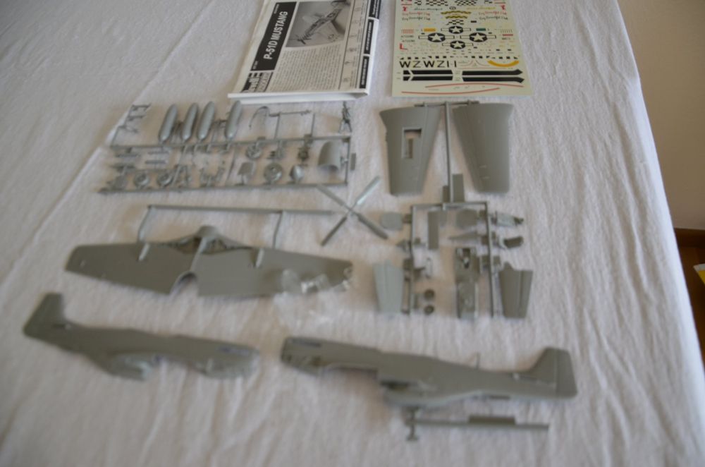 Revell P-51D Mustang 1:48 Scale (85-5241), mit Bauanleitung | Kaufen ...
