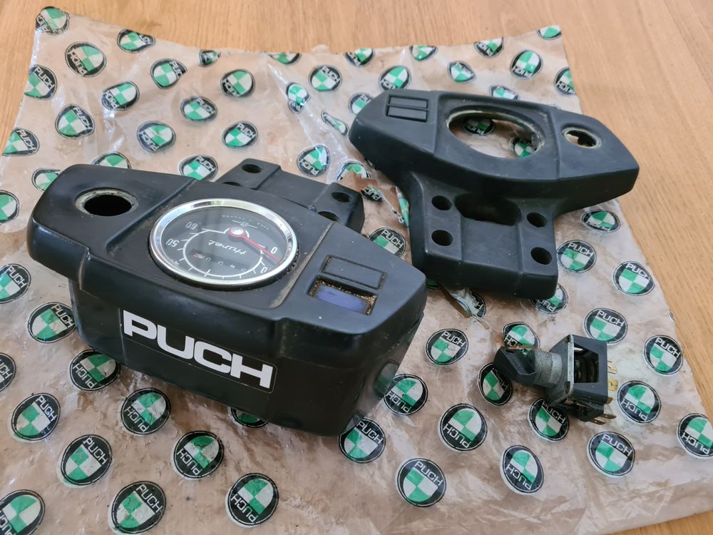 Cockpit Puch Maxi S, Tacho funktioniert, inkl.Schlüssel (Gebraucht) in ...