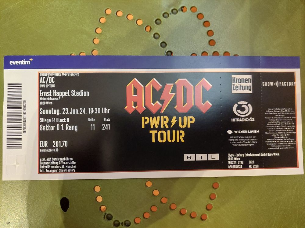 AC DC Wien | Kaufen auf Ricardo