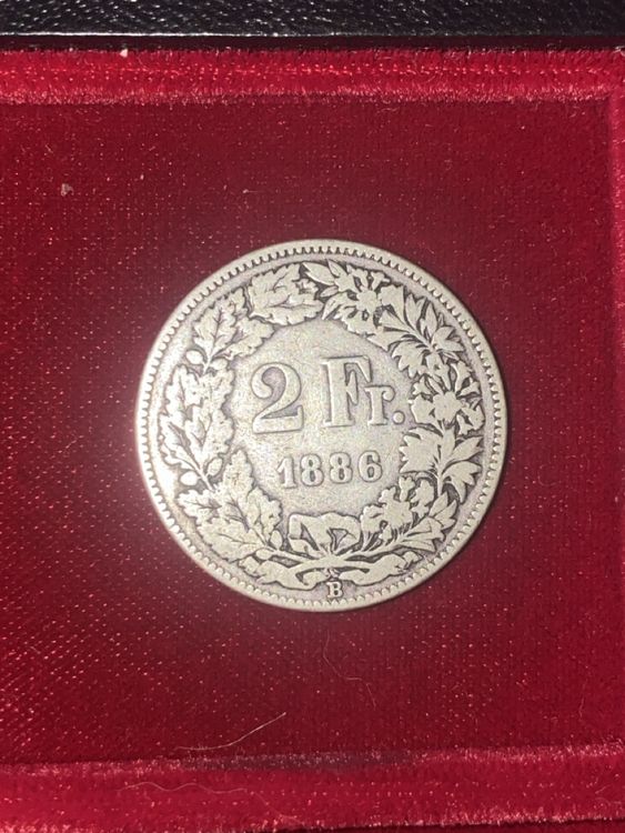 2 Franken 1886 (Gebraucht) in Baar für CHF 7 – mit Lieferung auf Ricardo kaufen