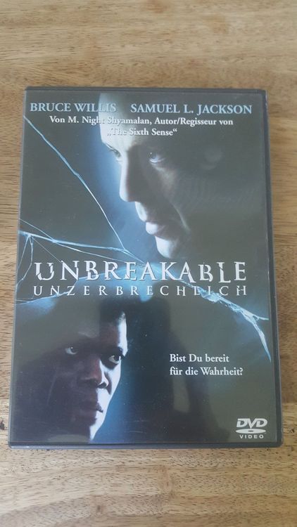 DVD Unbreakable Unzerbrechlich mit Bruce Willis | Kaufen auf Ricardo