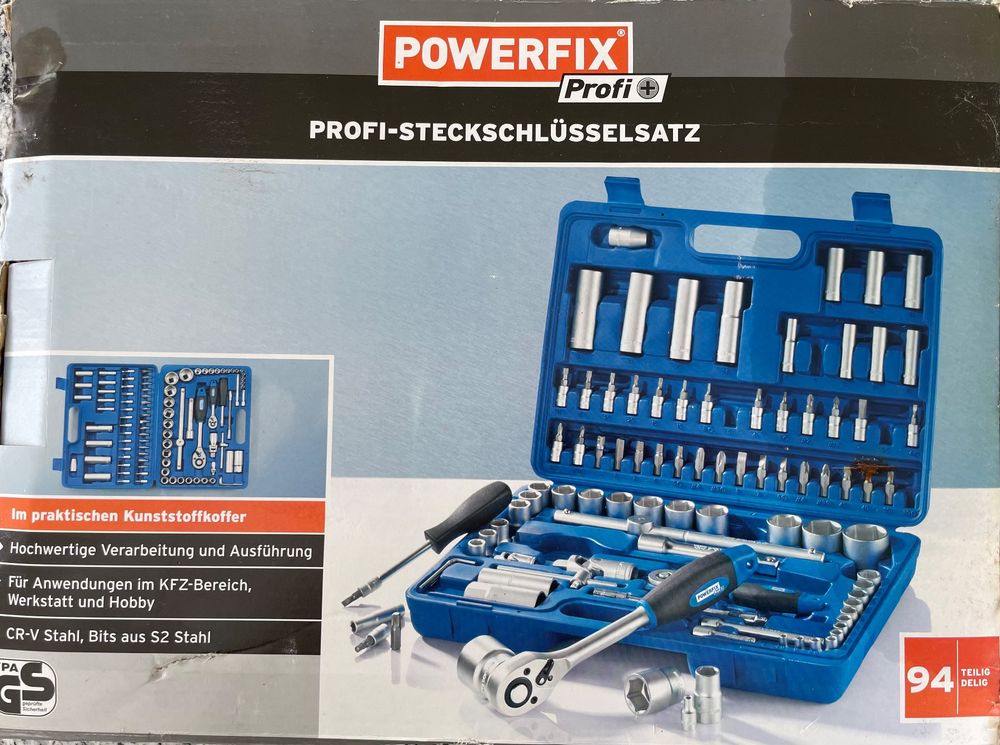 Profi-Steckschlüsselsatz POWERFIX | Kaufen auf Ricardo