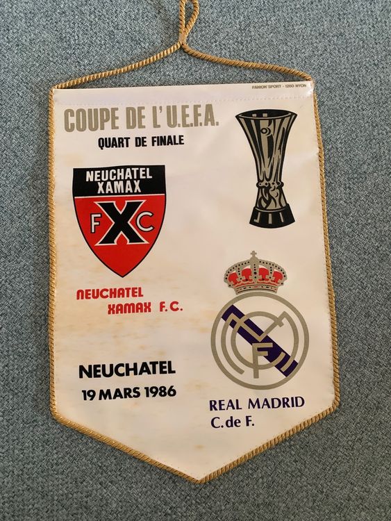 Fanion Xamax - Real Madrid | Kaufen auf Ricardo