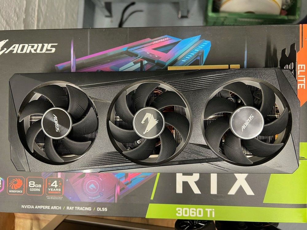 Gigabyte Aorus GeForce RTX 3060 Ti Elite (Gebraucht) in Aarau für CHF ...