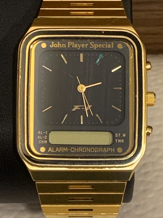 John Player Special F1 Alarm Chronograph | Kaufen auf Ricardo