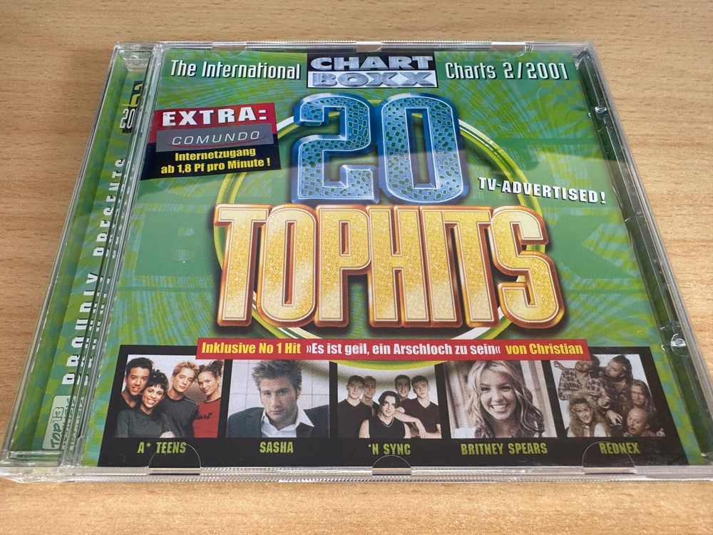 CHART BOXX - 20 Tophits - The International Charts 2/2001 (Gebraucht ...