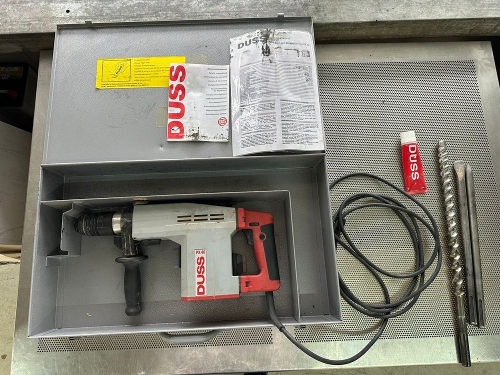 DUSS PX46 Kombihammer Schagbohrhammer Meisselhammer (Gebraucht) in ...