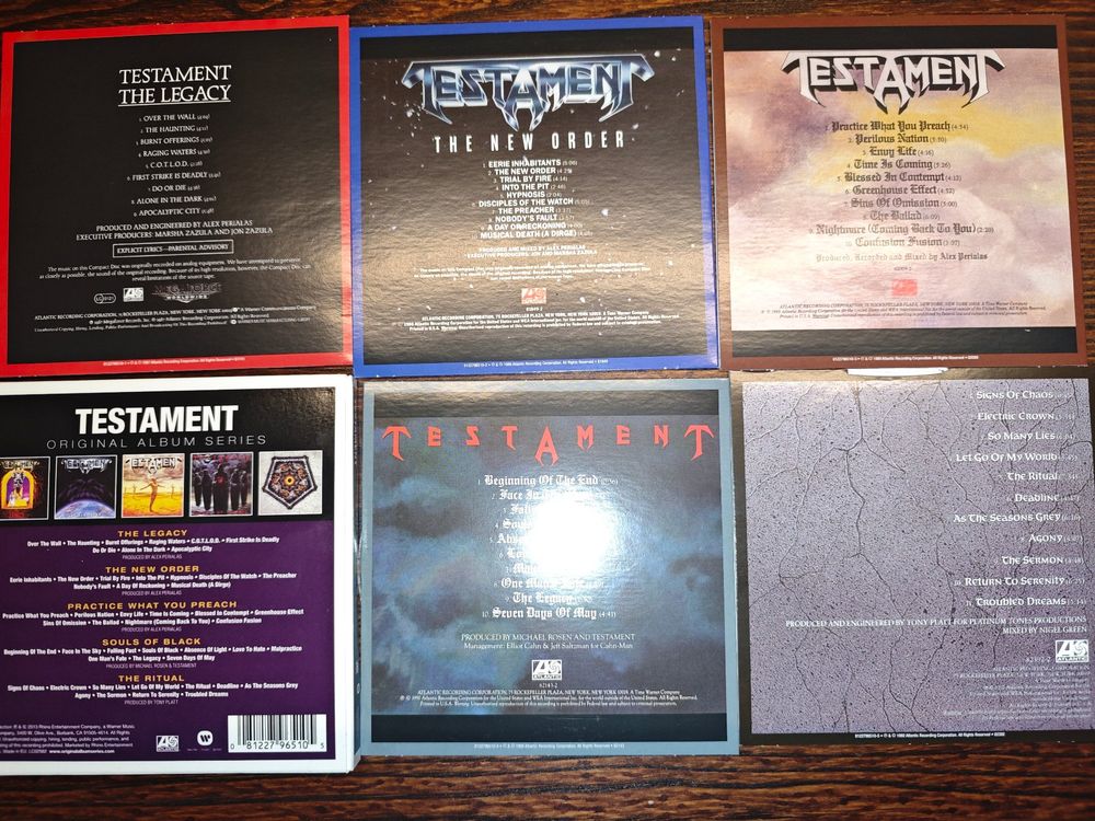 Testament Original Album Series (5 CDs) (Gebraucht) in Malters für CHF ...