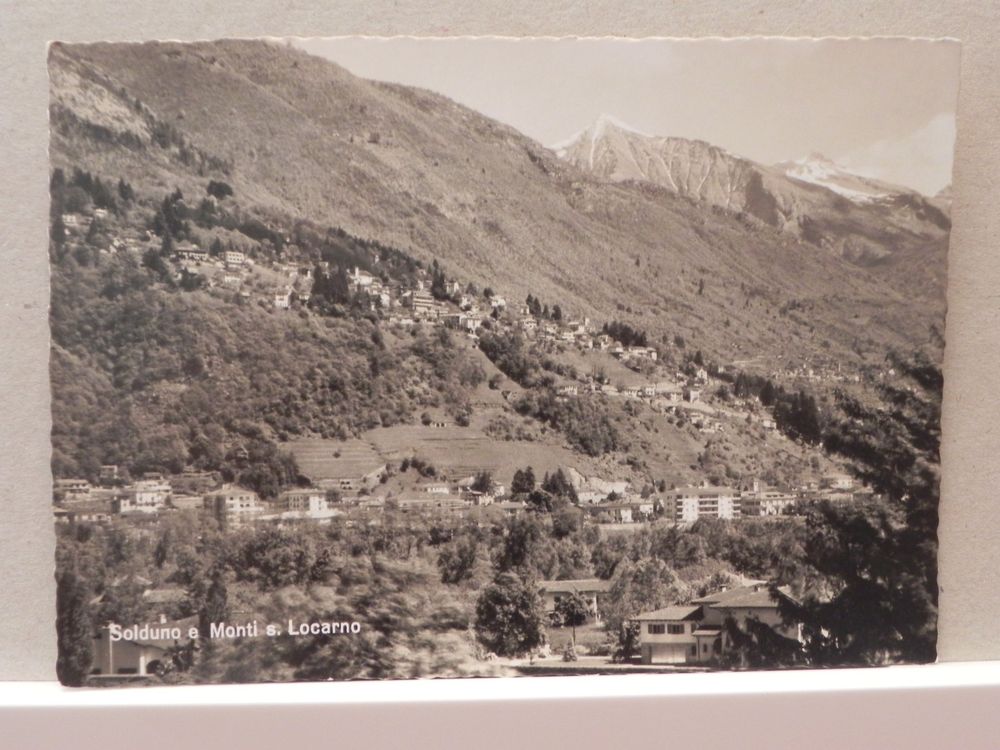 AK alte Postkarte Solduno e Locarno Monti | Kaufen auf Ricardo