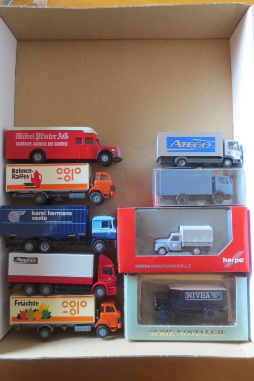 Sammlung 9x LKW mit Schweizer Modellen (Gebraucht) in Luzern für CHF 50 ...