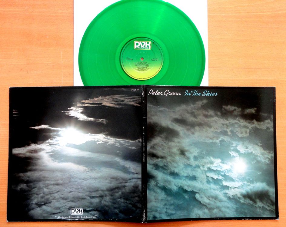 LP PETER GREEN in the skies 1979 PVK UK PVLS 101 green Vinyl | Kaufen ...