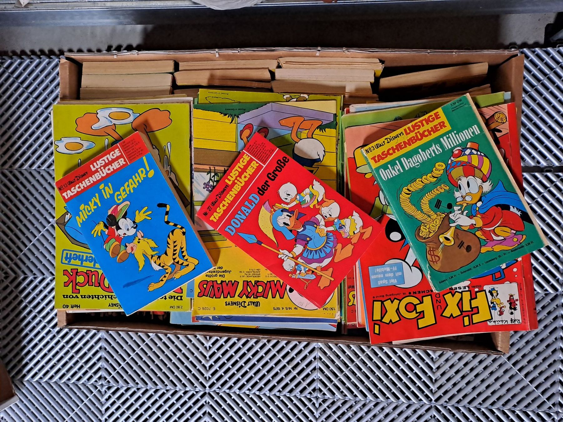 Grosses Konvolut von Micky Maus, Fix & Foxi, Donald Duck (Gebraucht) in ...