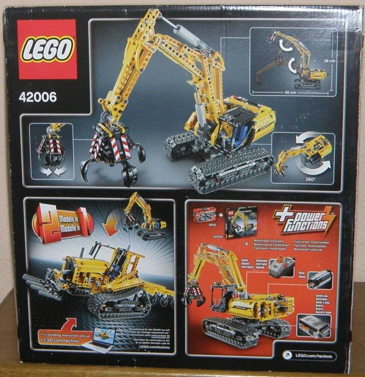 LEGO Raupenbagger 42006, LEGO Technic (Gebraucht) in Lenzburg für CHF ...