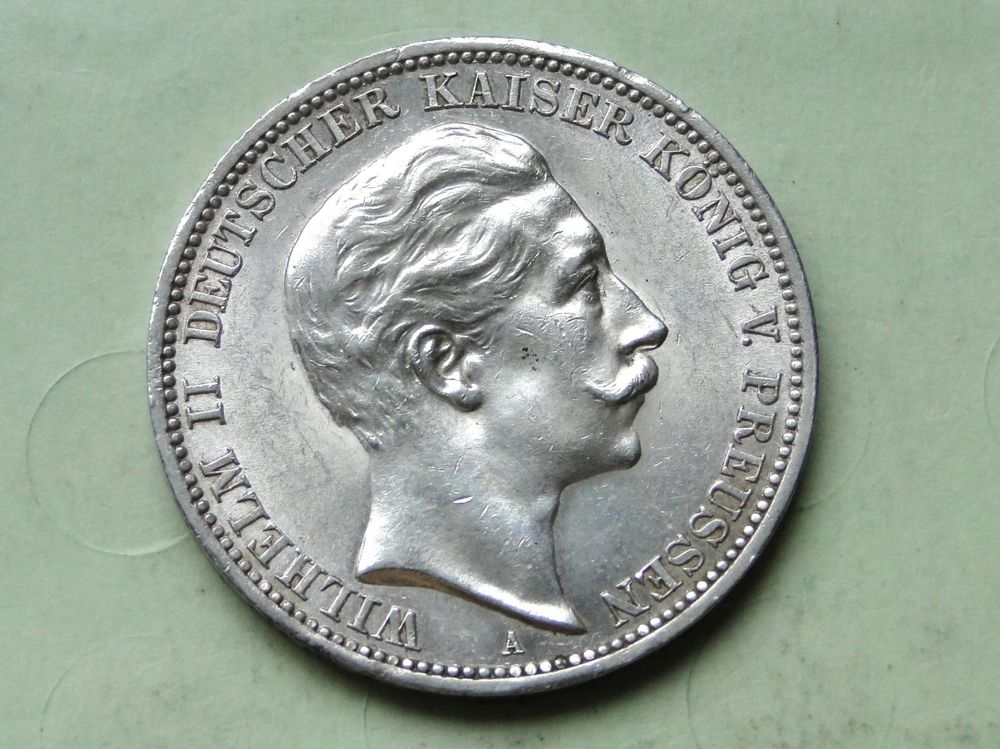 Deutsches Reich - 3 Mark 1912 Silber Wilhelm II Preussen (Gebraucht) in ...