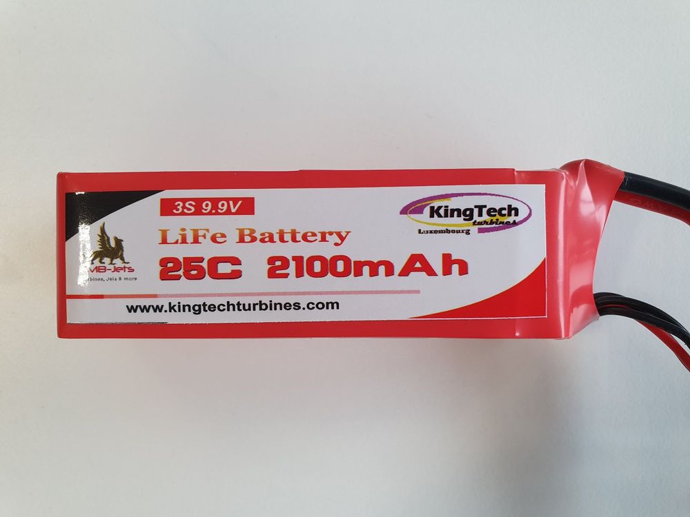 KingTech Turbinen-Akku LiFe 2100mAh 3S 9.9V 25C (Neu und ...