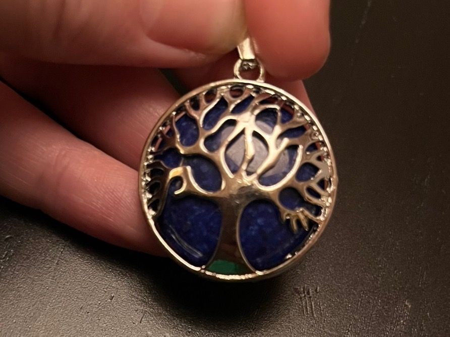 Amulett/ Anhänger Baum des Lebens (Naturstein) (Neu (gemäss Beschreibung)) in Gams für CHF 6 ...