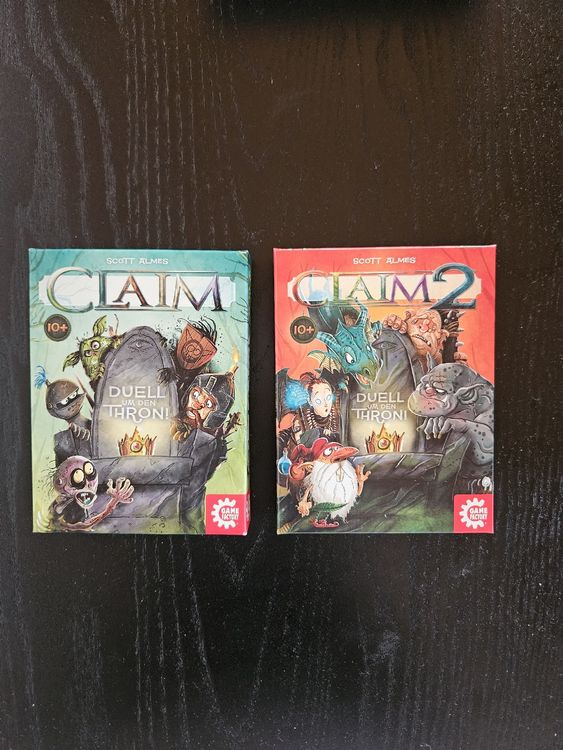 Kartenspiel "Claim"+ "Claim 2" von Game Factory | Kaufen auf Ricardo