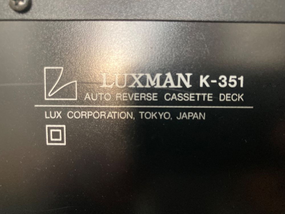 Luxman K-351 Auto Reverse Cassetten Deck (Gebraucht) in für CHF 112 ...