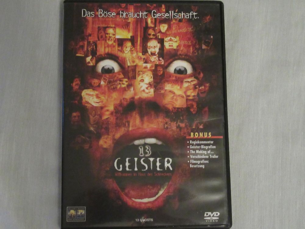 13 Geister DVD - Der Horror-Klassiker (Gebraucht) in Bern für CHF 0.7 ...