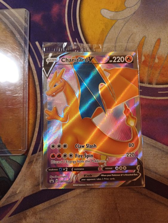 Pokemon Charizard V swsh050 OVP | Kaufen auf Ricardo