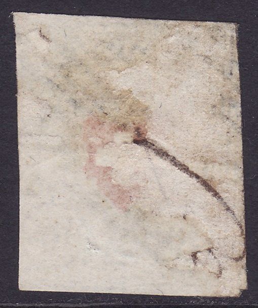 SBK-Nr. 16II (Rayon II 1850) Type 27, gestempelt (Defekt) in Teufenthal ...