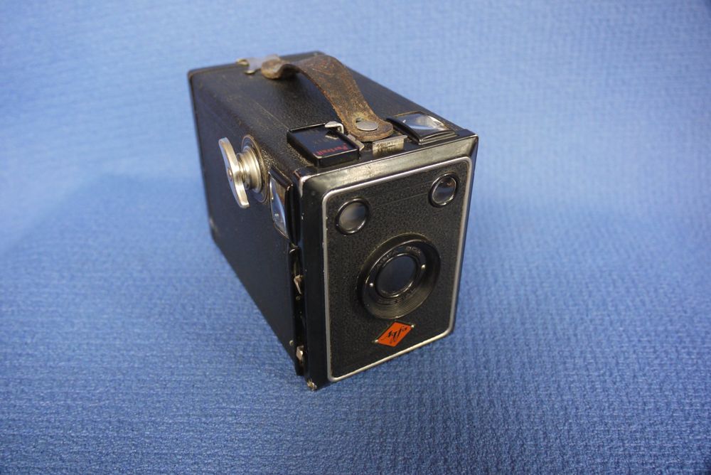 Agfa Box 64, "Box Spezial" Die, mit Entfernungseinstellung | Kaufen auf ...