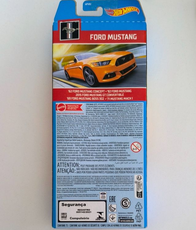 Hot Wheels Mustang 5 Pack, 69 Boss, 71 Mach 1, 62 Concept... (Neu und ...