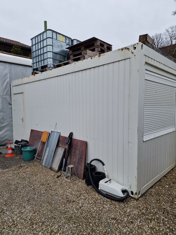 Werkstattcontainer aus Metall, inklusive sämtlichen Werkzeug (Gebraucht) in Kollbrunn für CHF ...