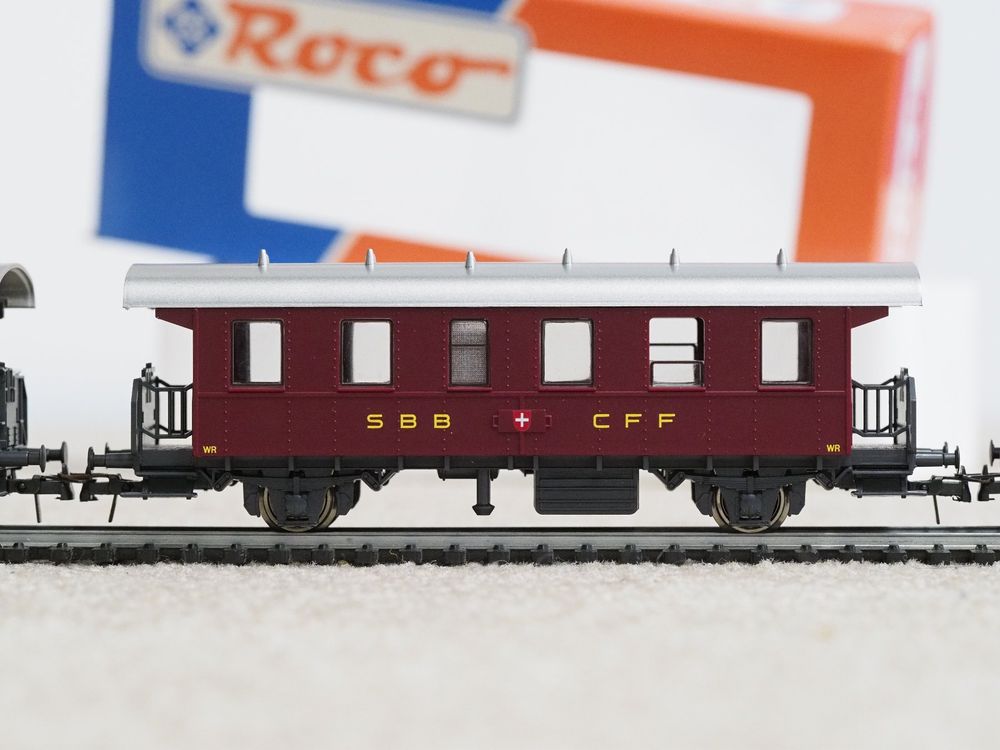 Roco: 3 historische Wagen ohne Vorbild SBB, neuwertig | Kaufen auf Ricardo