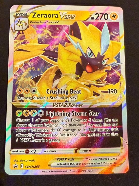 Zeraora VSTAR (SWSH 265) | Kaufen auf Ricardo