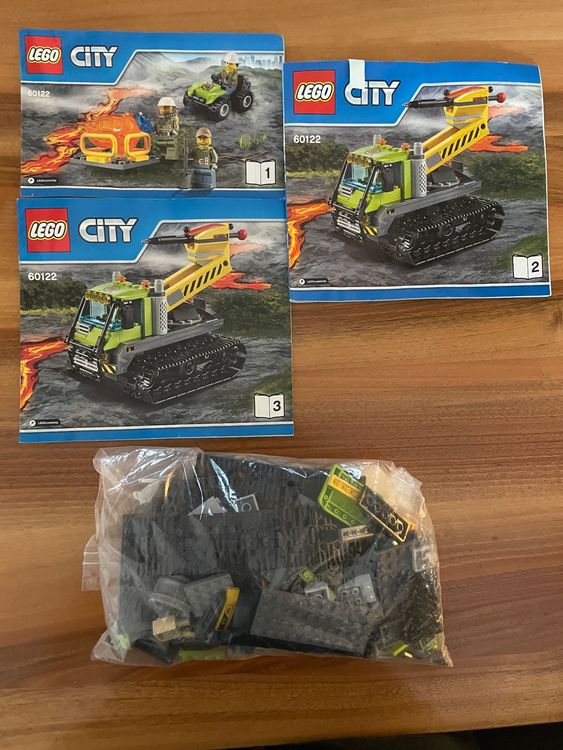 Lego City - Vulkan Raupe 60122 | Kaufen auf Ricardo