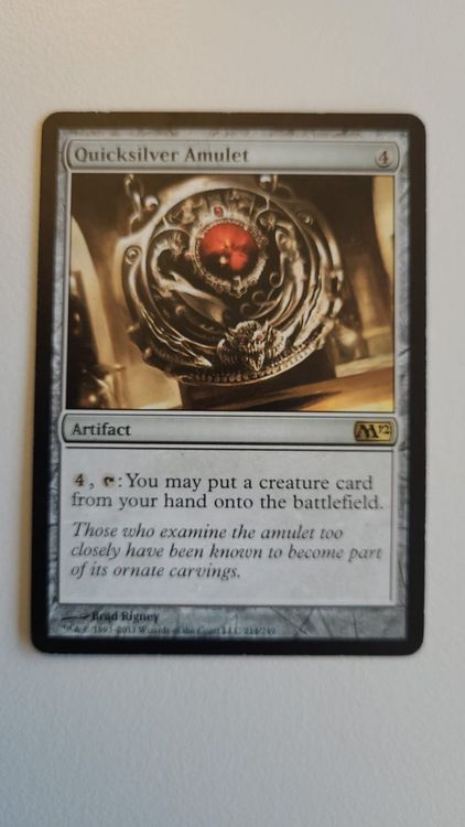 MTG Karte - Quicksilver Amulet (ENG) - Magic 12 (Gebraucht) in für CHF ...