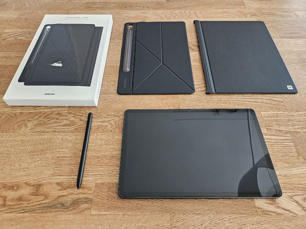 Samsung Galaxy Tab S9 12GB RAM 256GB, Book Cover, Schutzglas (Gebraucht ...