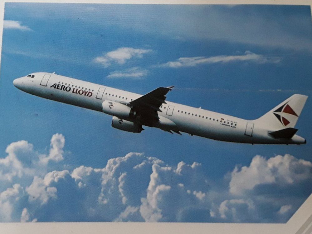 Modellflugzeug _ Airbus A321 _ AERO LLOYD _ 1:500 | Kaufen auf Ricardo