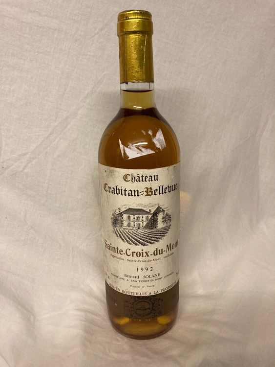 Rarität CHATEAU CRABIAN BELLEVUE SAINTE CROIX DU MONT 1992 | Kaufen auf ...