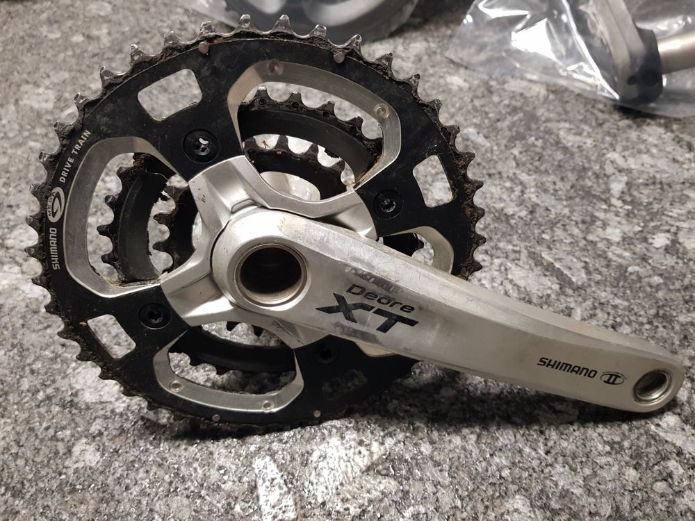 Nr.13 XT FC-M770 Crankset/Kurbelgarnitur 3 Fach, L175mm (Gebraucht) in Dagmersellen für CHF 11 ...
