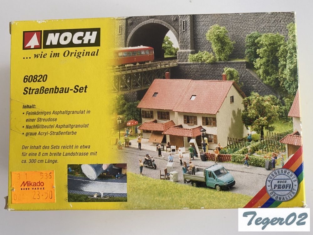 NOCH 60820 Strassenbau-Set (Neu und originalverpackt) in Hochdorf für ...