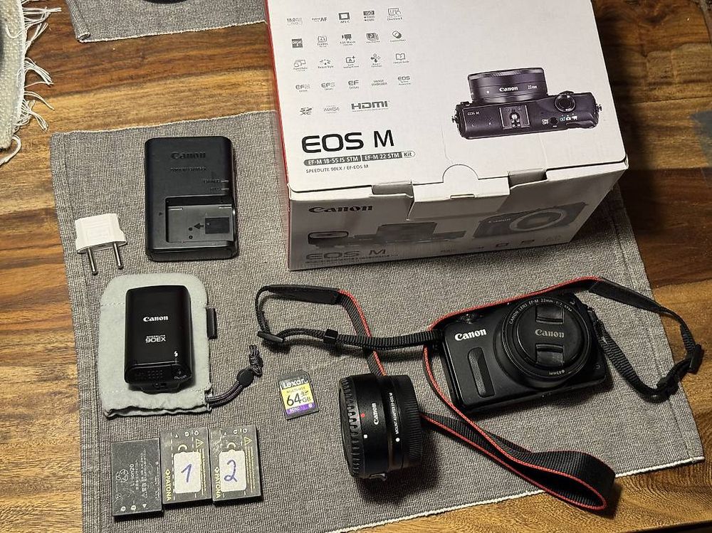 Canon EOS M mit EF-M 22mm und Magic Lantern (Gebraucht) in Pfäffikon ZH ...