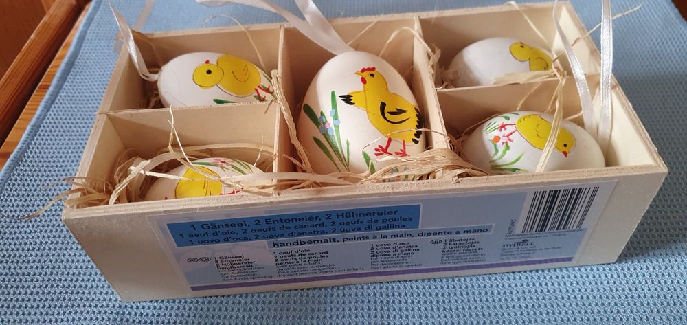Oster Eier Bemalt (Gebraucht) in Läufelfingen für CHF 15 – mit ...