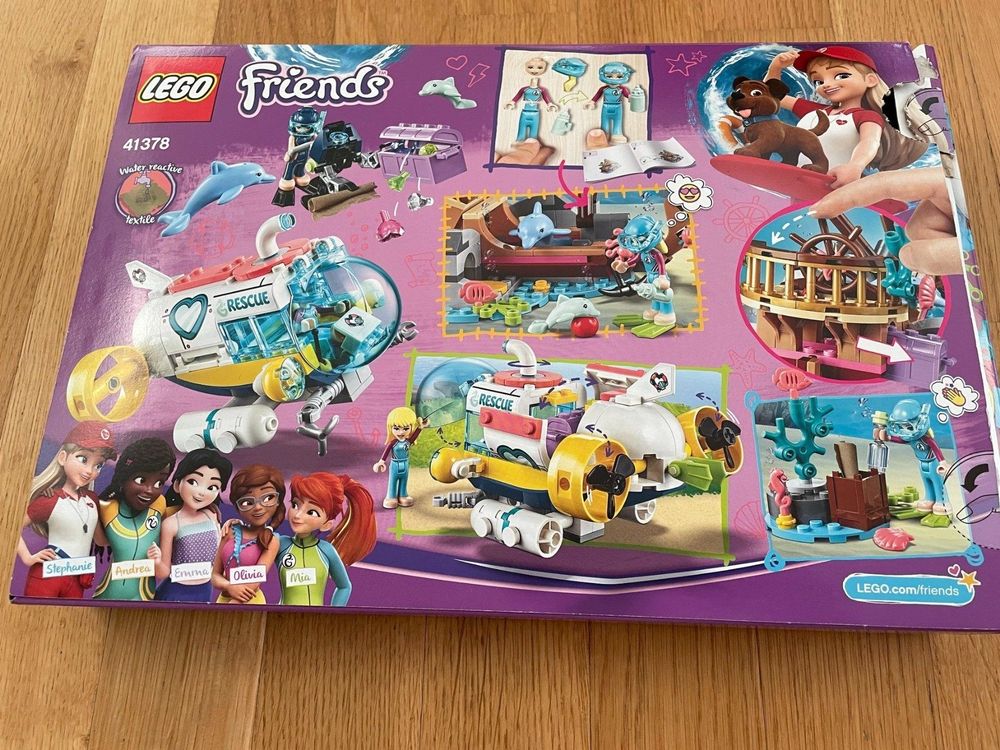 Lego Friends 41378, Rettungs-U-Boot, komplett | Kaufen auf Ricardo