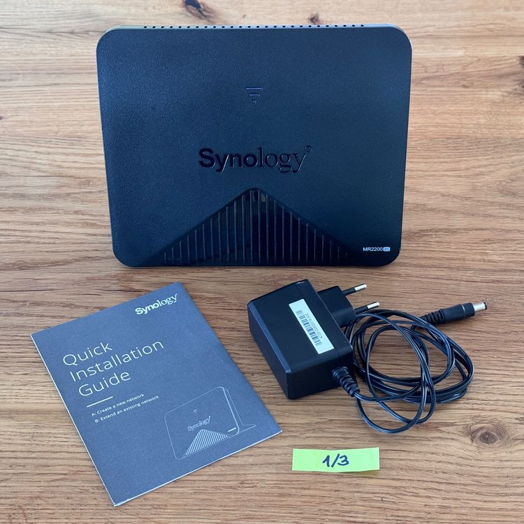 Synology Wi-Fi Mesh-Router MR2200ac (Auktion Nr 1 von 3) (Gebraucht) in ...