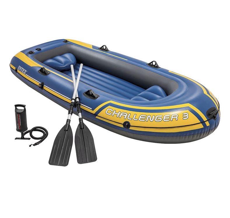 Intex Challenger 3 Inflatable Boat Set | Kaufen auf Ricardo